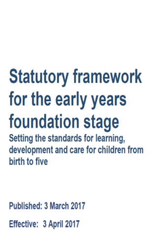 Early years foundation stage statutory framework (EYFS) – ExChange